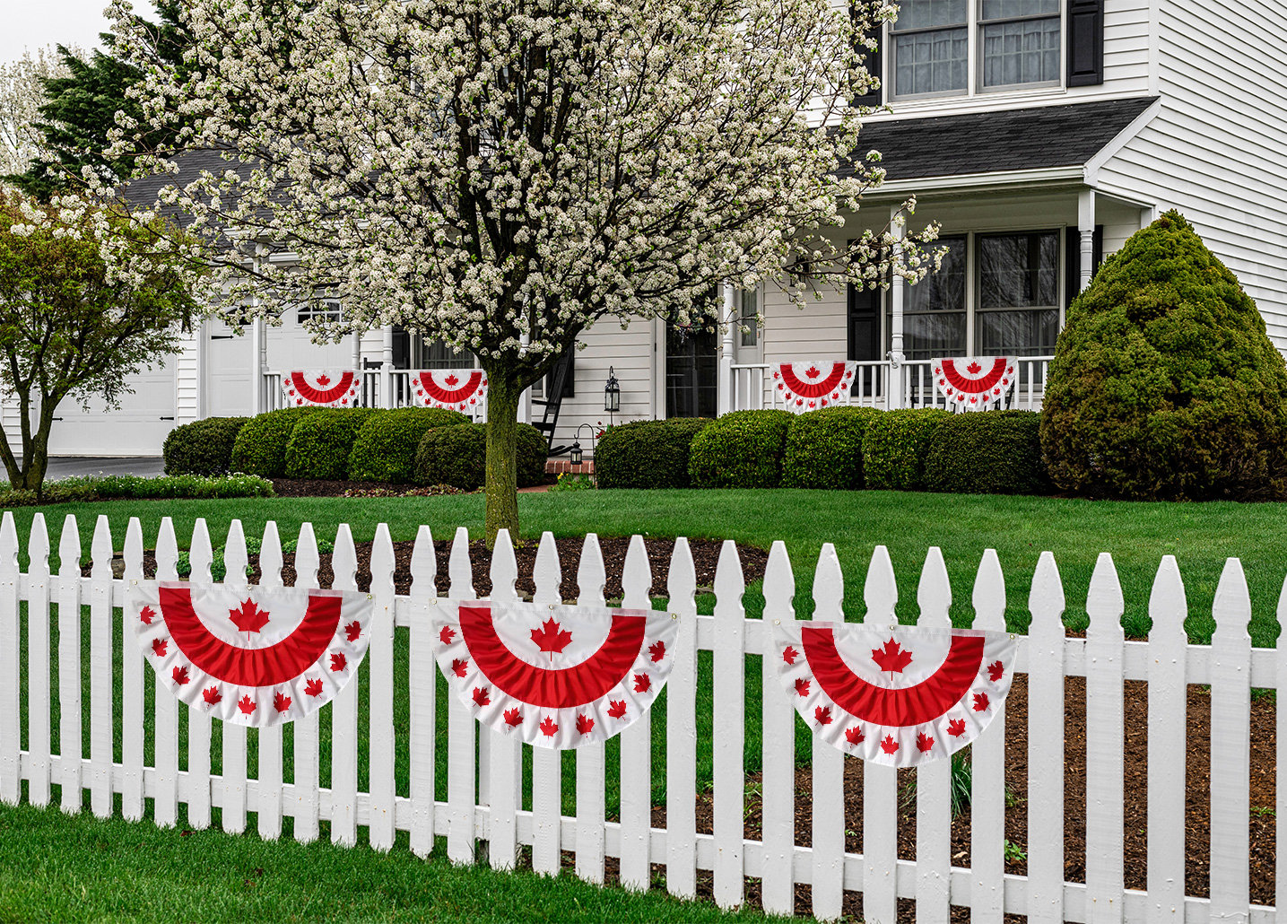 August Grove® Canadian Bunting | Wayfair