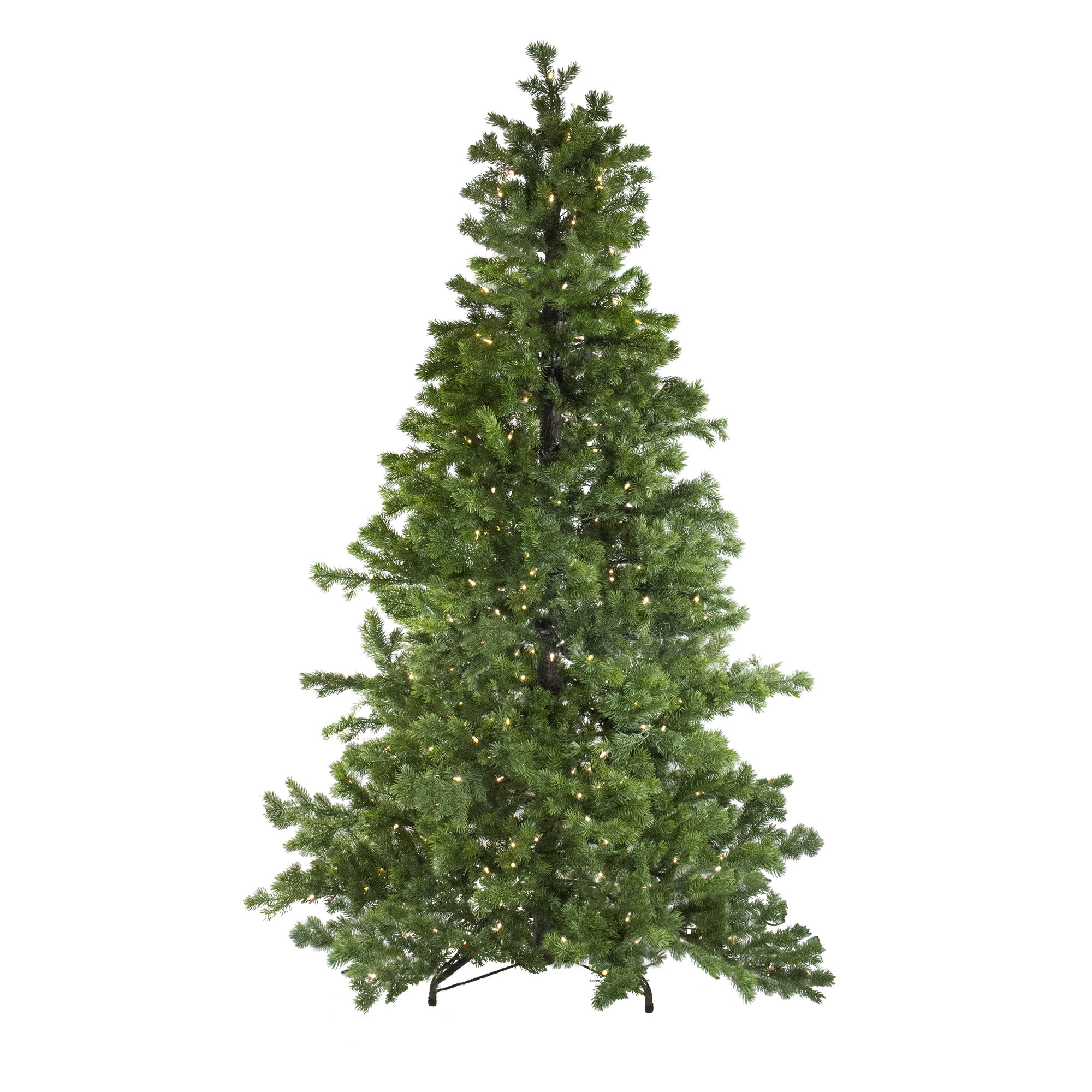 Northlight Seasonal 6.5' Pre-Lit Medium Layered Pine Instant Power ...