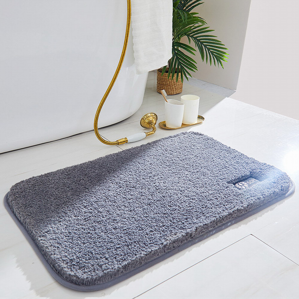 Ebern Designs Thick Bath Rugs Set For Bathroom Water Absorbent & Non ...