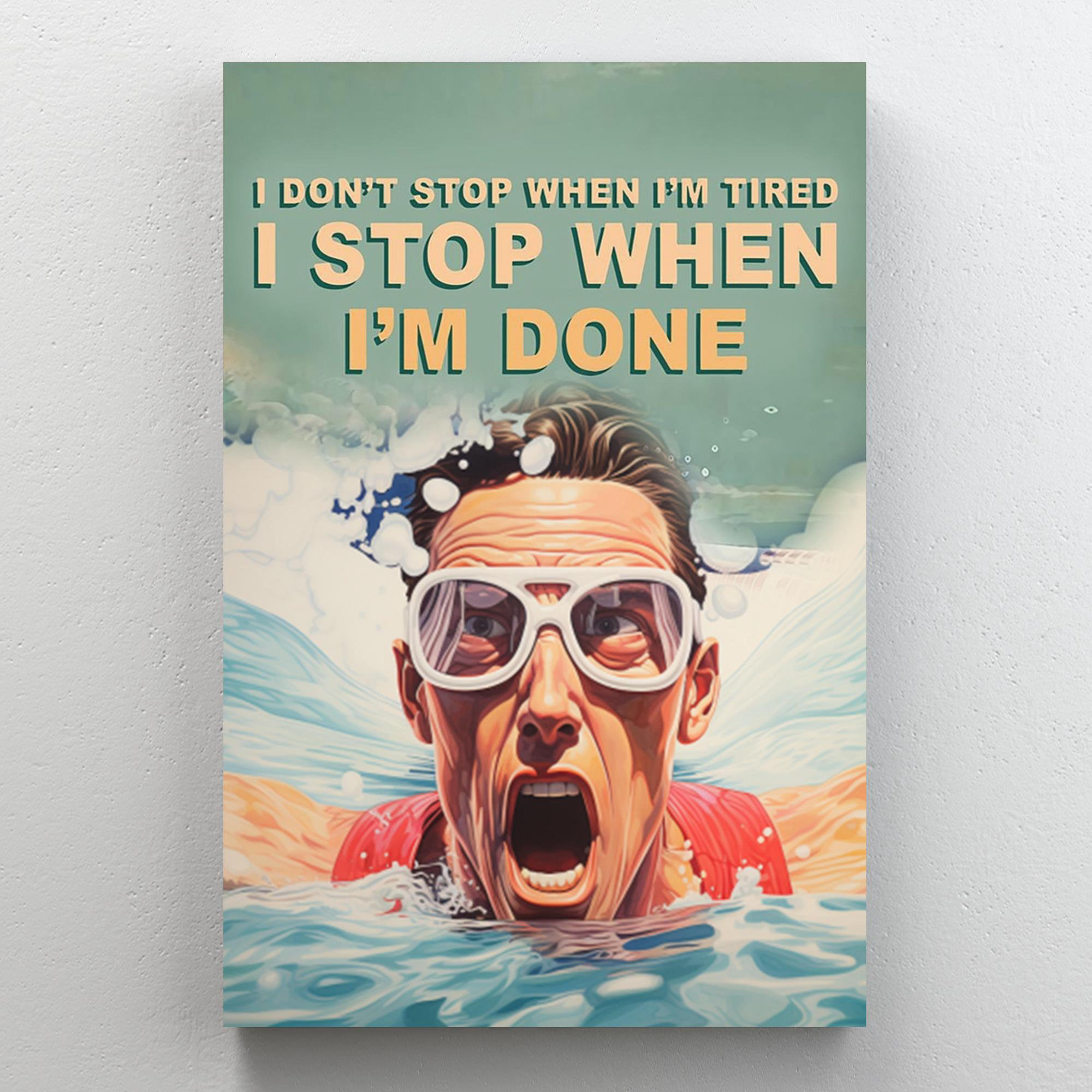 Trinx Marimar Man Swim I Stop When Im Done | Wayfair