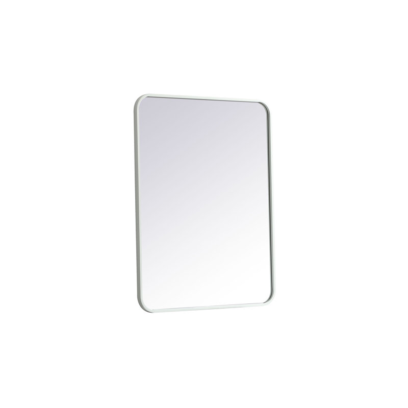 RE/FINE™ Sabine Metal Rounded Rectangle Wall Mirror & Reviews | Wayfair