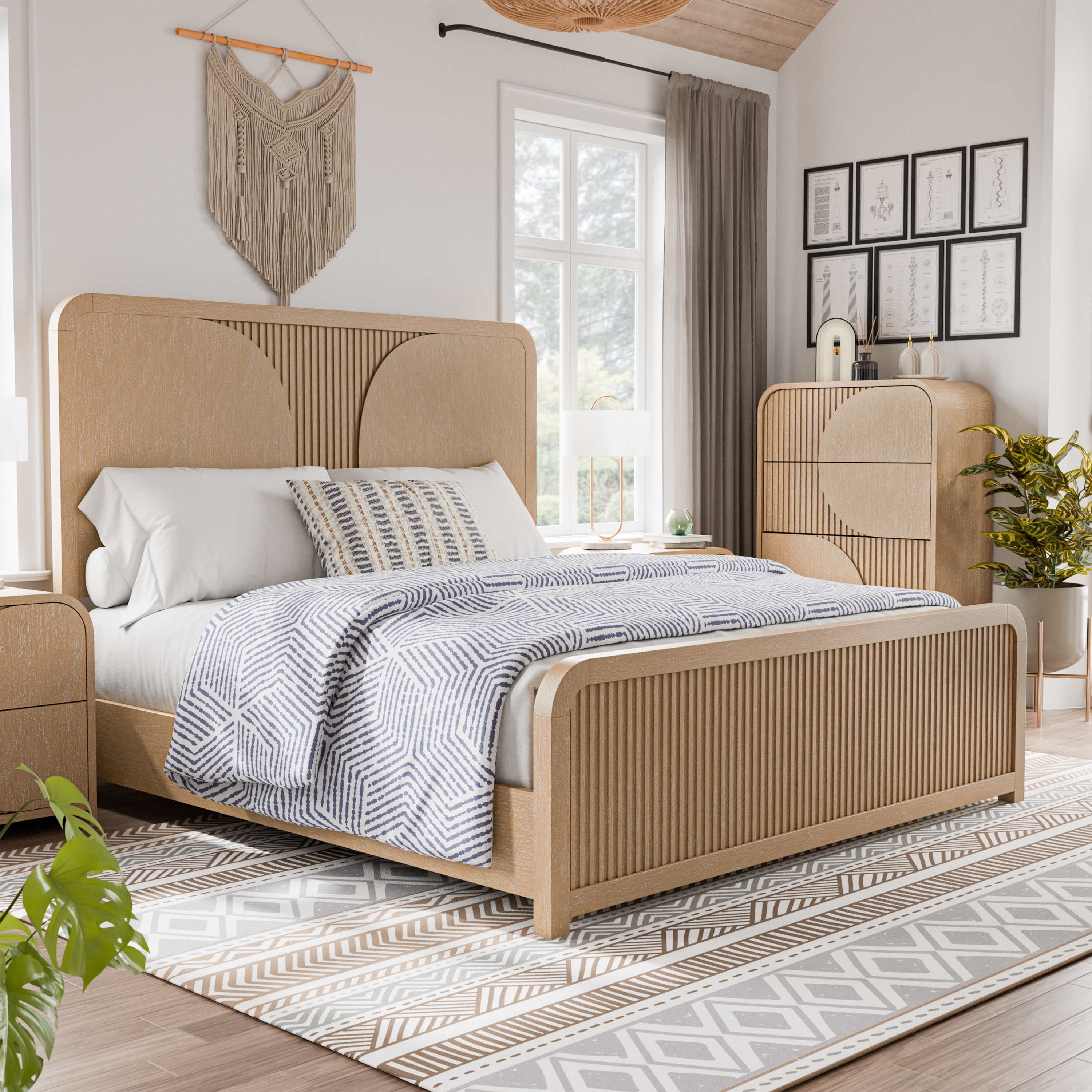 Latitude Run® Bevill Fluted Panel Bed - Wayfair Canada
