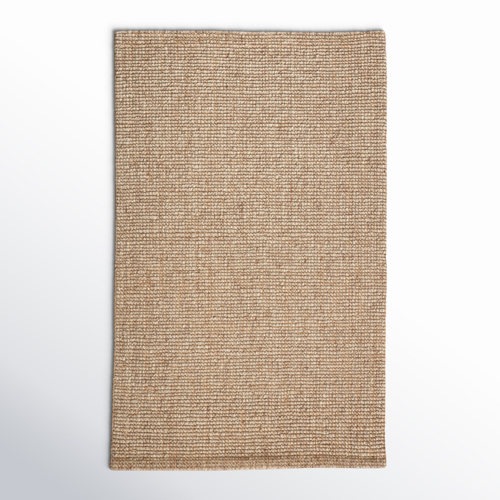 AllModern Brad Handmade Flatweave Doeskin/Shifting Sand/Smoke Gray Area ...