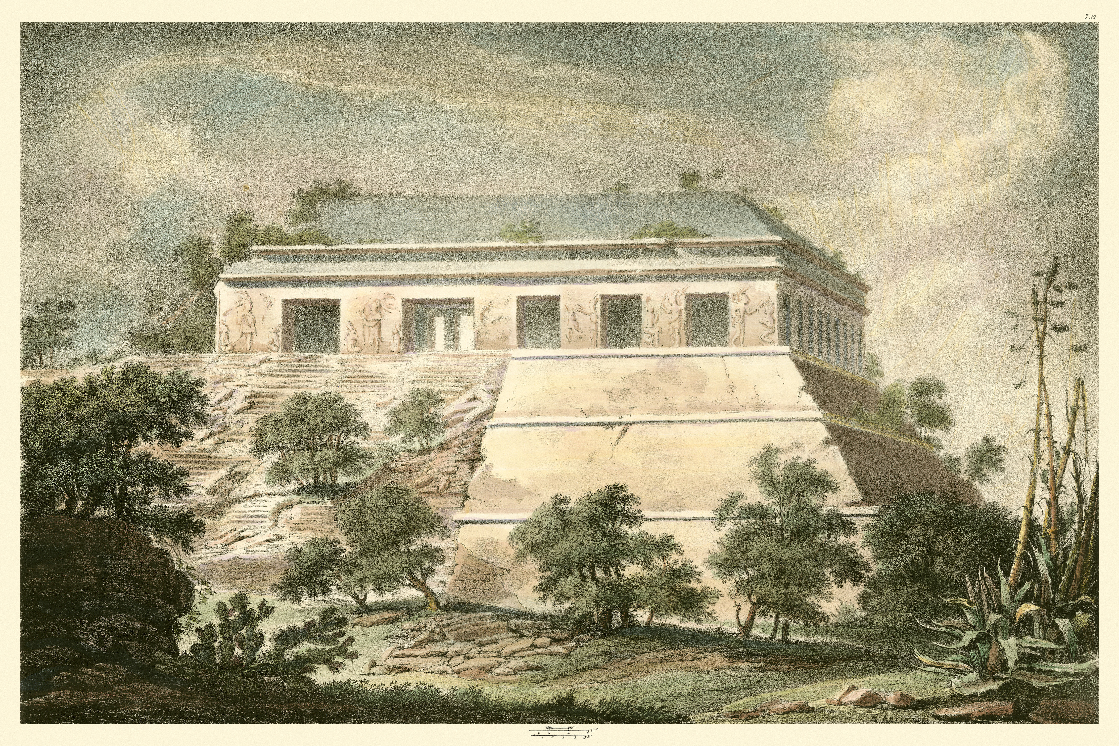 Brambly Cottage Monuments of New Spain I - Wrapped Canvas Graphic Art ...
