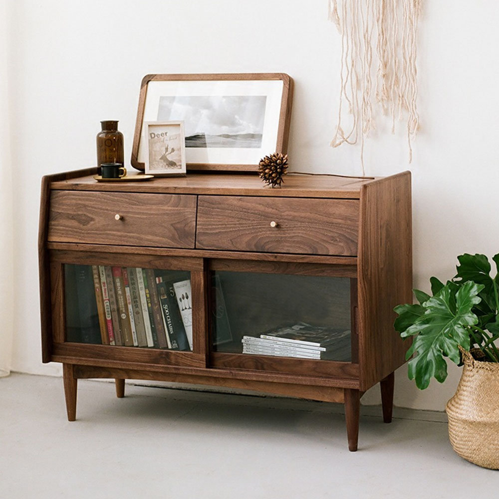 Dream cabinet Moving Door Drawer Cabinet Storage Sideboard | Wayfair