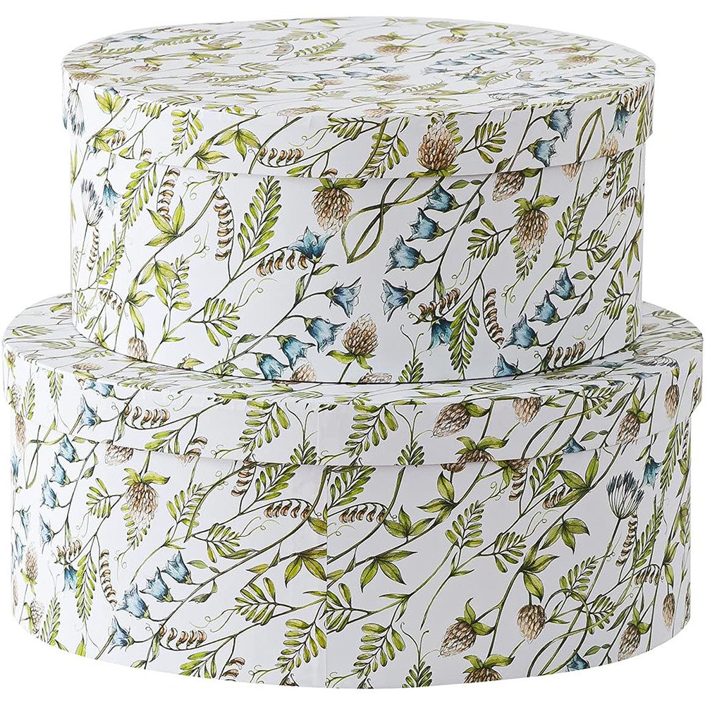 Ophelia & Co. Spring Festival Oval Paperboard Decorative Storage Boxes ...