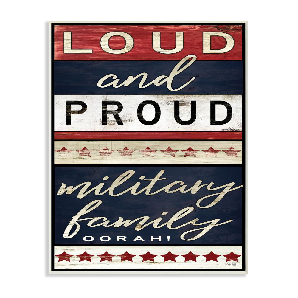 Trinx Americana Sign Military Family by Cindy Jacobs - Textual Art ...