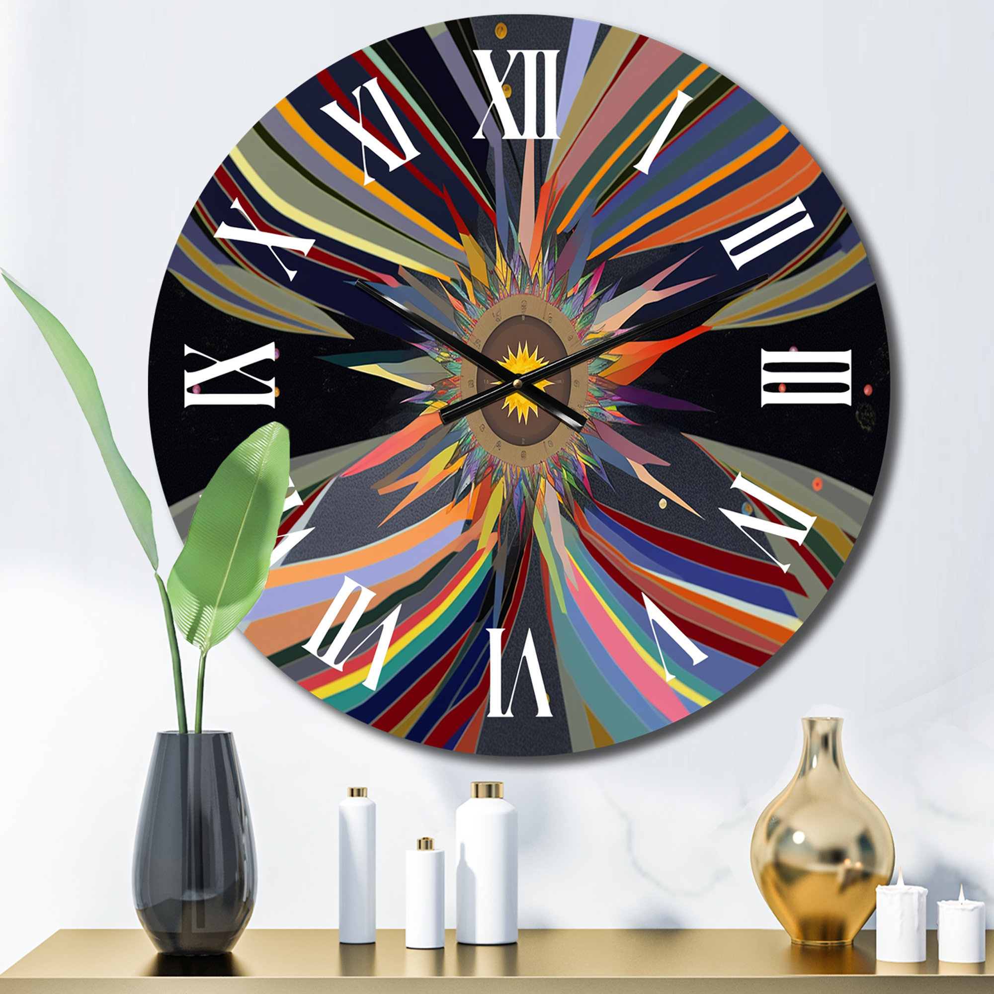 Design Art Pristine Spirit Spiritual Abstract II - Modern Geometric ...