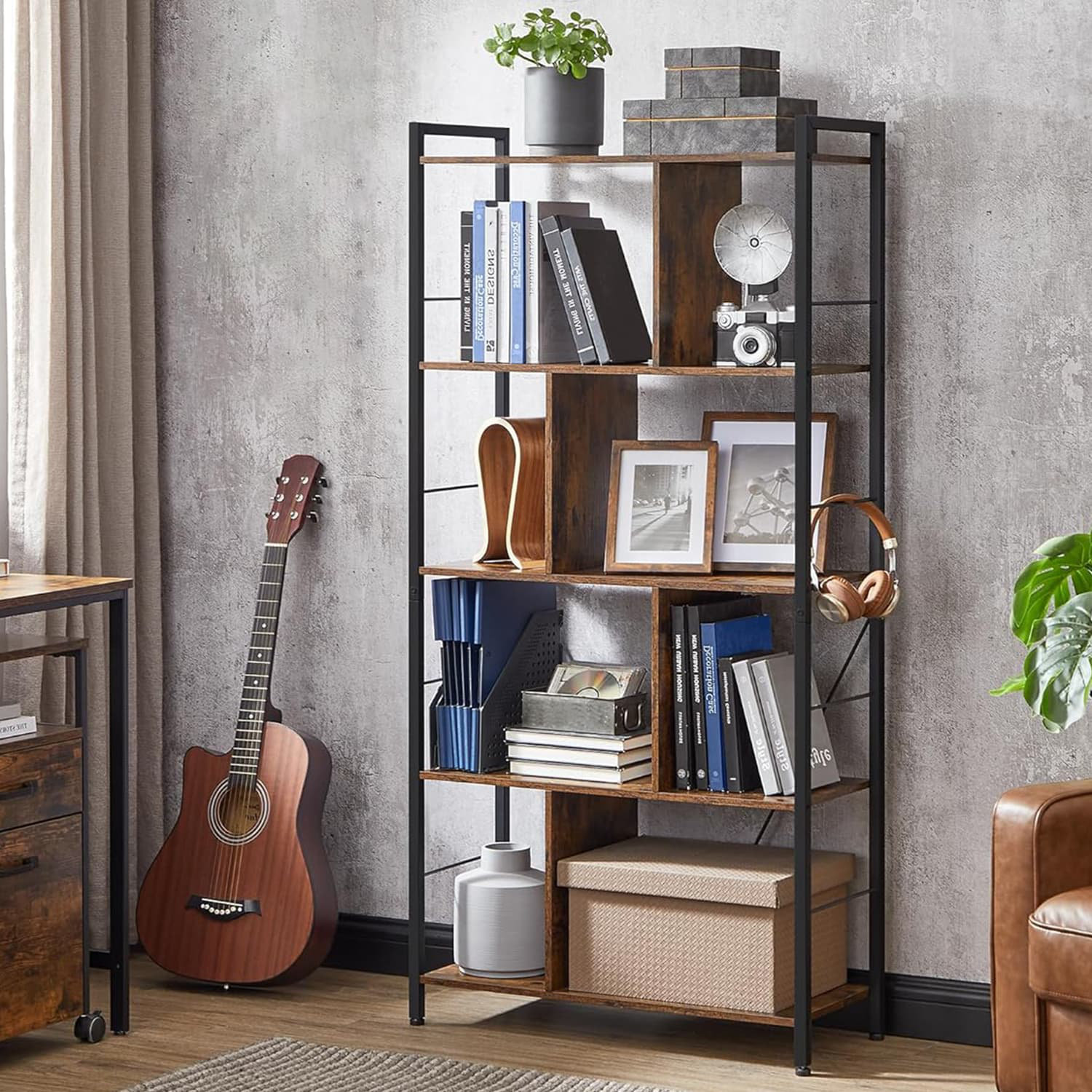 17 Stories 5 Shelves, Storage Units, Display Shelves, Living Room, Home ...