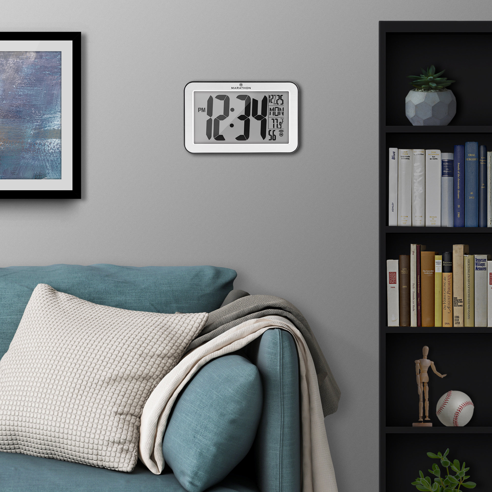 Marathon Watch Company Atomic Wall Clock & Reviews | Wayfair