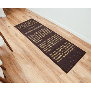 Ukonic Star Wars: The Empire Strikes Back Title Crawl Printed Area Rug ...