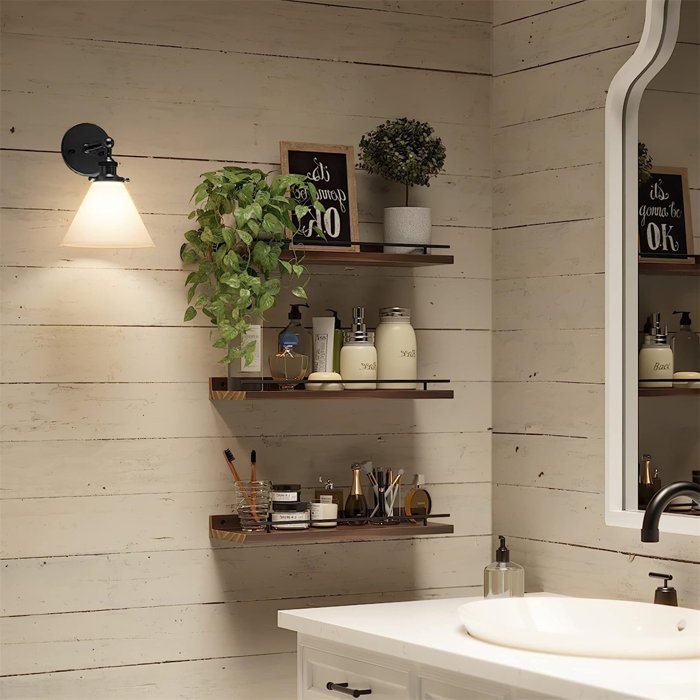 Brayden Studio® Bunow 3 Piece Floating Shelf | Wayfair