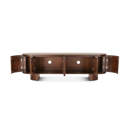 Home Trends & Design Athena 79" Solid Wood TV Stand & Reviews | Perigold