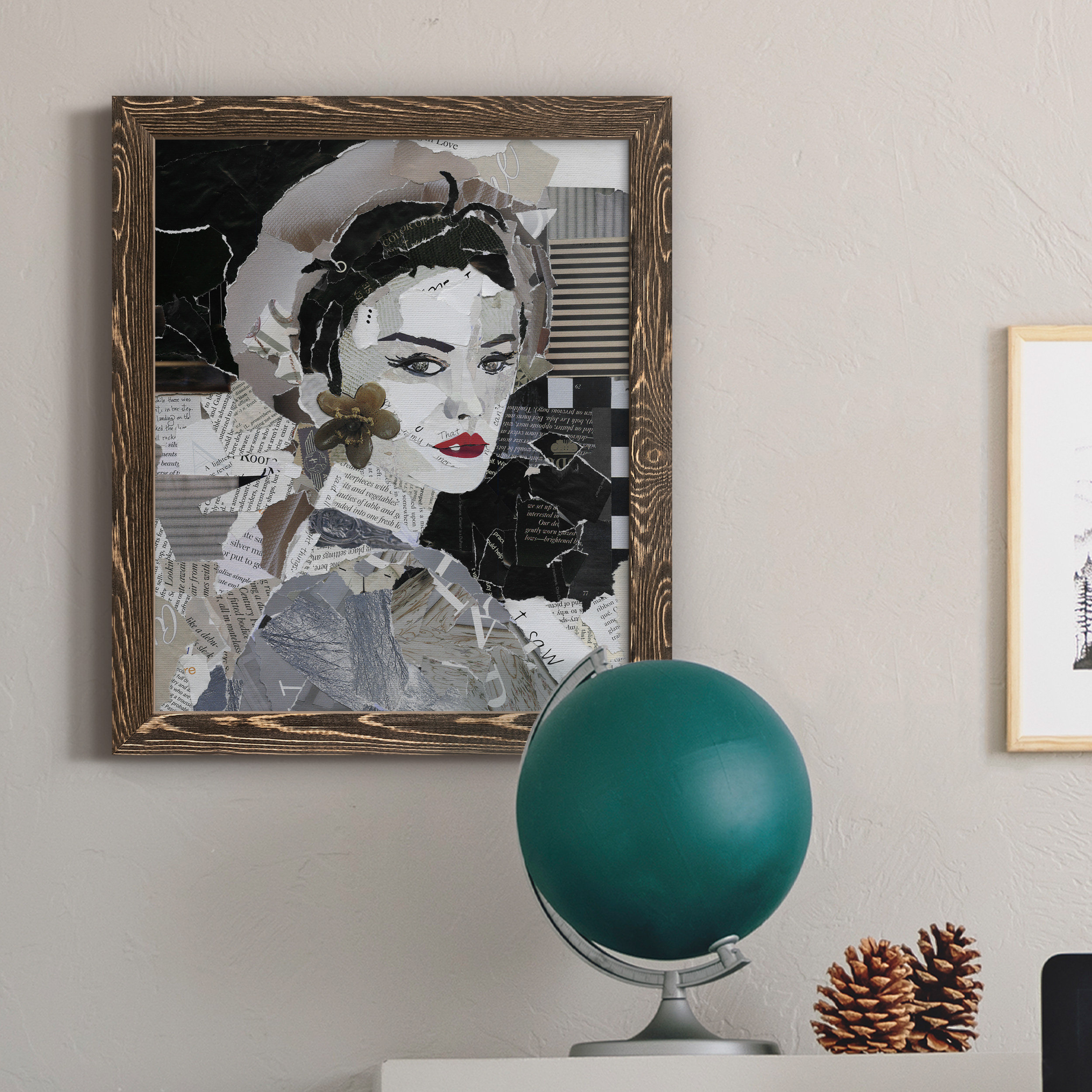House of Hampton® Runway Pause - Picture Frame Graphic Art on Canvas ...