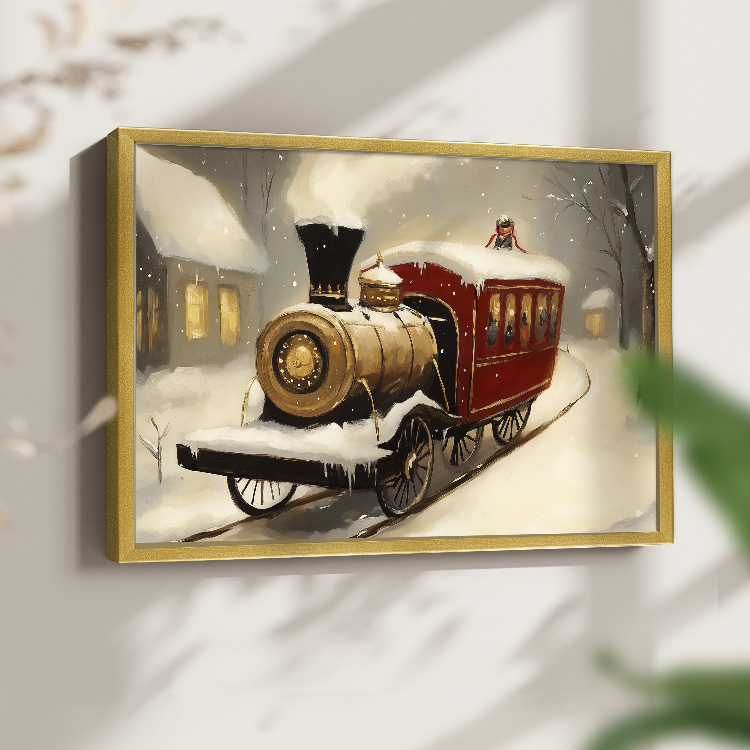 Ophelia & Co. Chirstmas Art-DCCCXCV -Framed Print - Restickable | Wayfair