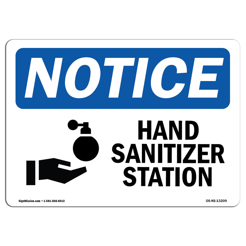 SignMission Hand Sanitizer Station Sign | Wayfair