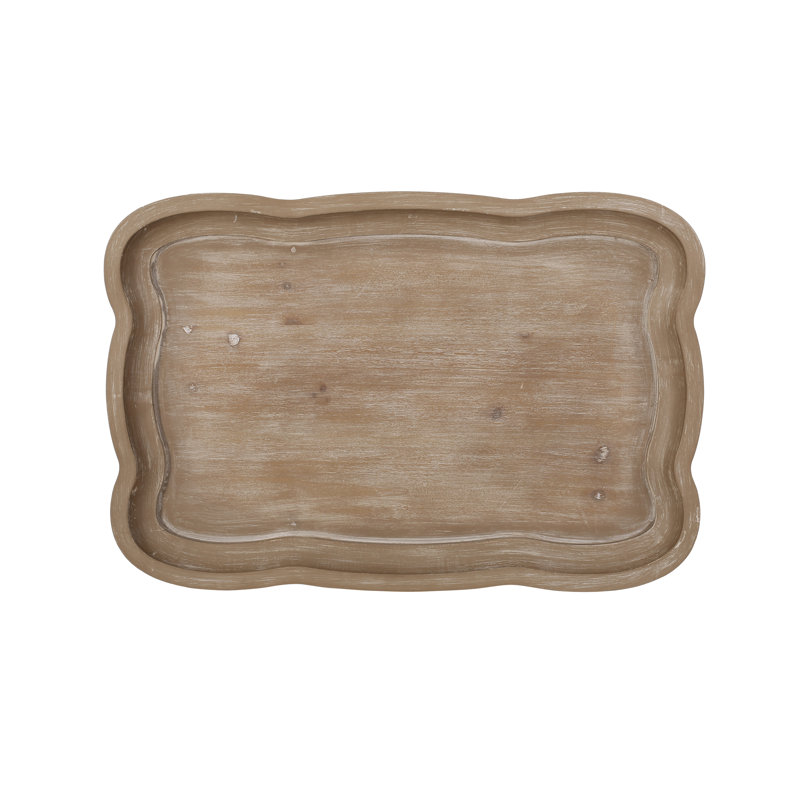 One Allium Way® Tray Top Trestle End Table & Reviews | Wayfair