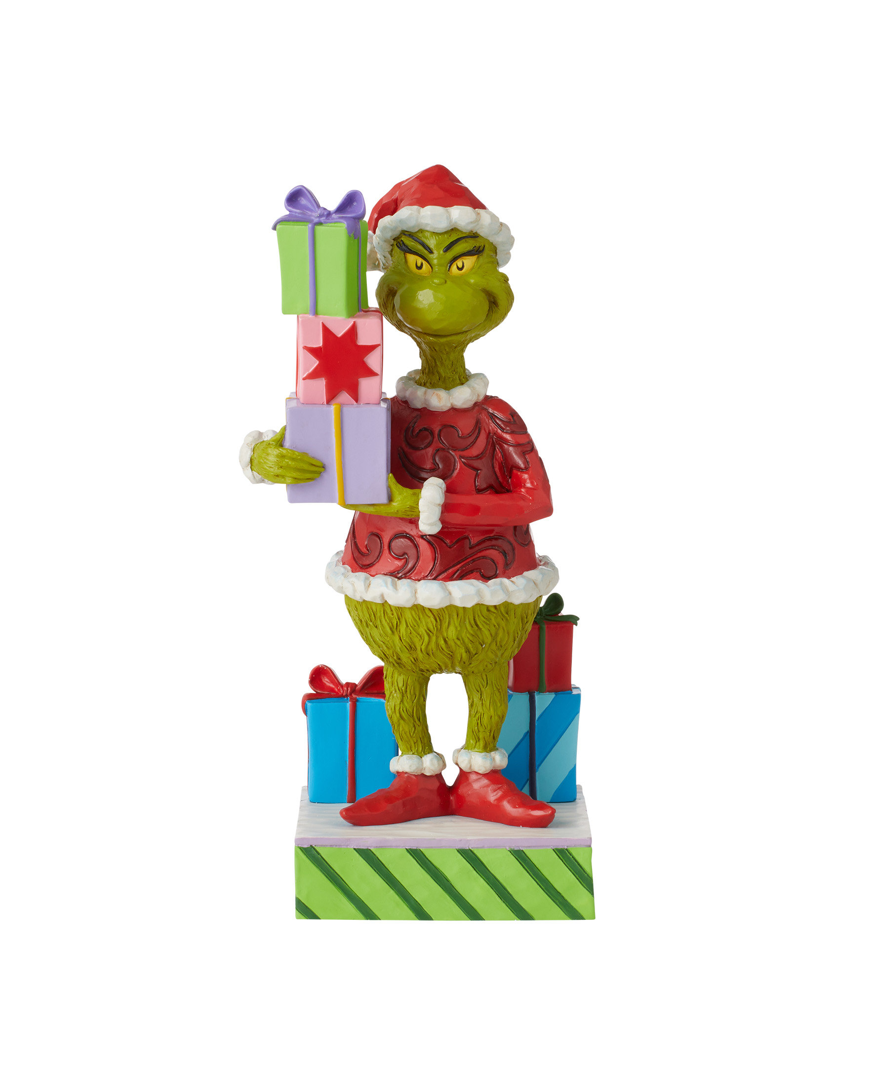 Jim Shore Dr. Seuss the Grinch Dr. Seuss Jim Shore Grinch Holding ...