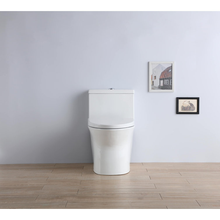 Sani Canada Toilette allongée 4 pièces 4 GPF (siège inclus) - Wayfair ...