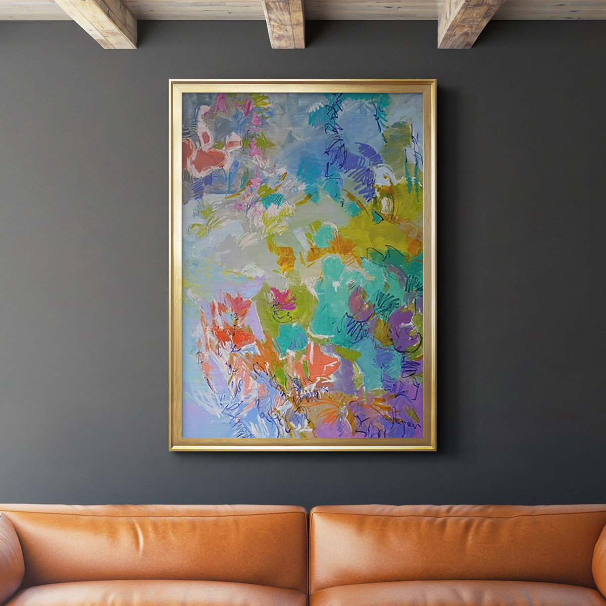 Ivy Bronx Let Me Bloom I Am Premium Framed Print - Ready To Hang | Wayfair