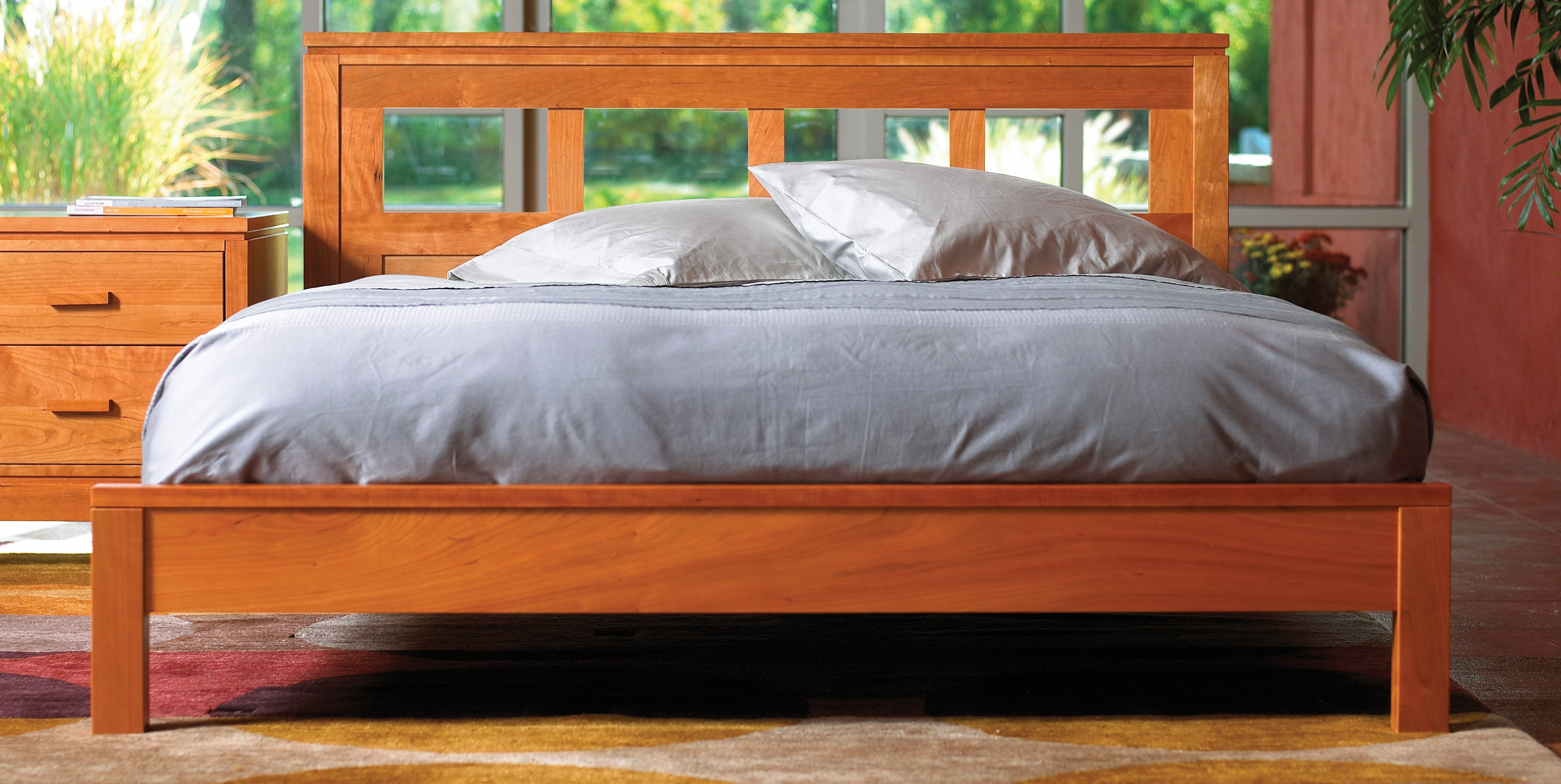 Spectrawood Freeport Solid Wood Slat Bed | Wayfair