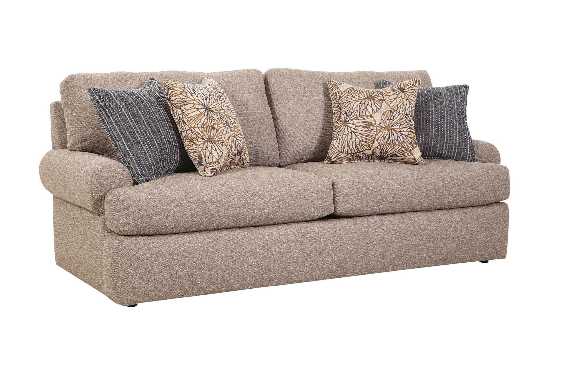 Winston Porter Harpal 90'' Rolled Arm Standard Sofa with Reversible ...