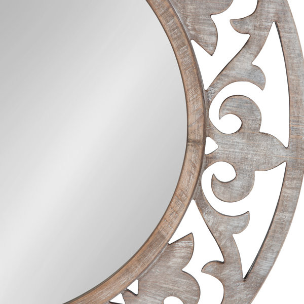 Ophelia & Co. Dehn Round Wall Mirror & Reviews | Wayfair