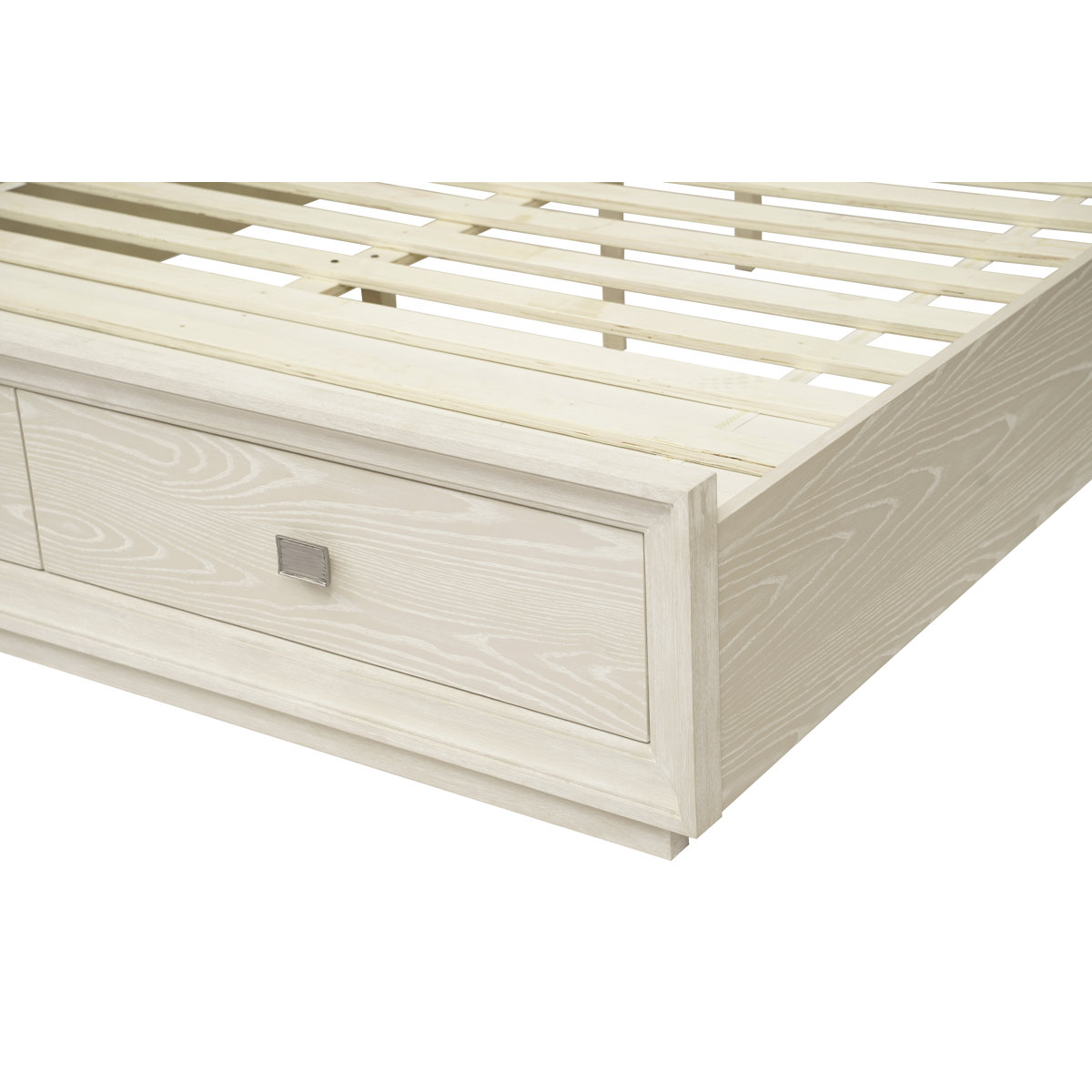 AllModern Maxime Two Drawer Footboard Storage Platform Bed In Ash ...