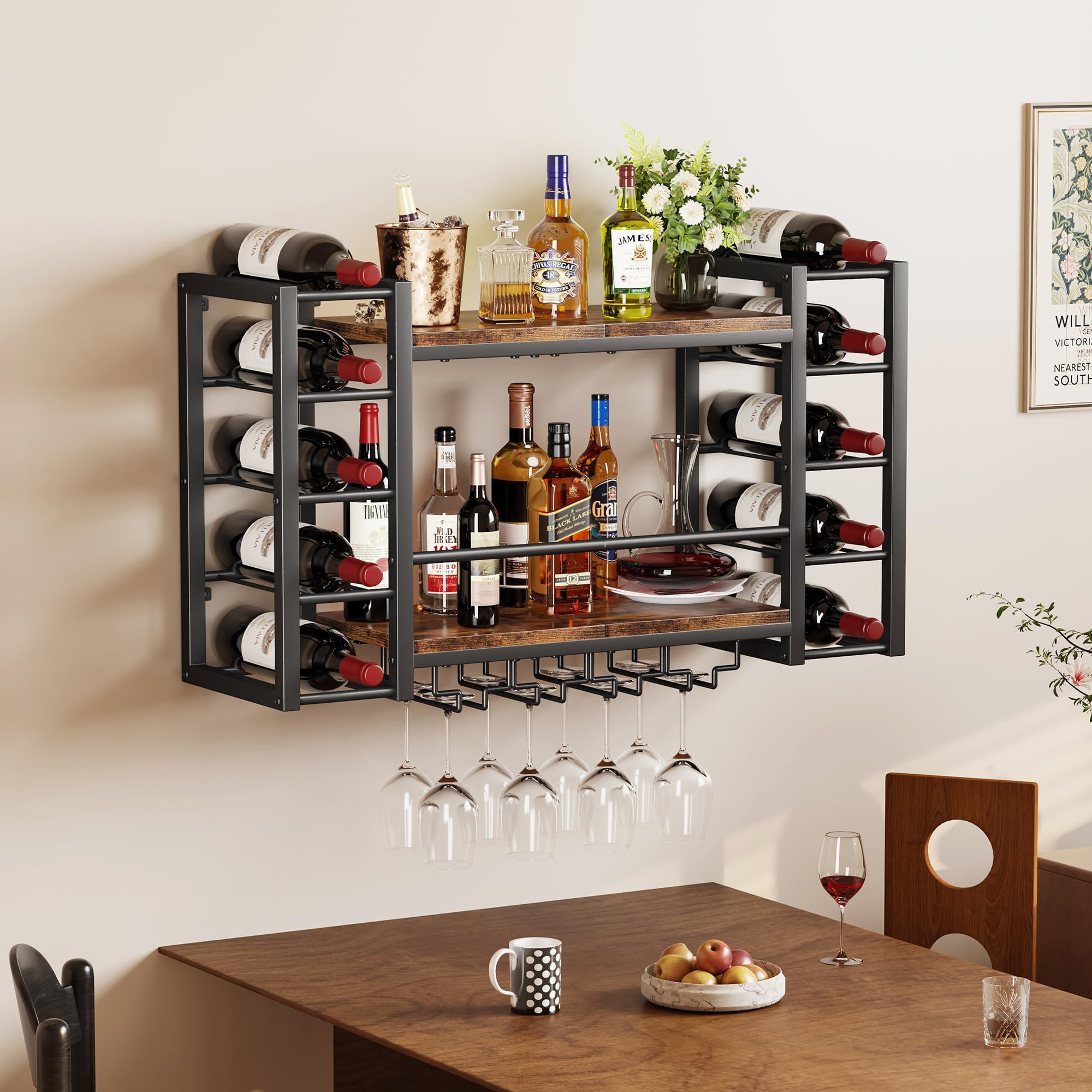 Trent Austin Design Wall Mount Wine Rack - Wayfair Canada