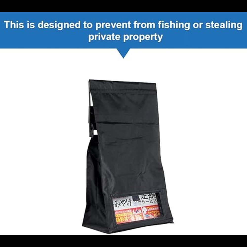 Invenitiah Indoor Wall Mount Mail Catcher Bag Door Slot Post Box Basket ...