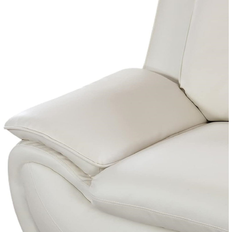 Wrought Studio™ Chezky 79'' Faux Leather Armless Sofa & Reviews | Wayfair