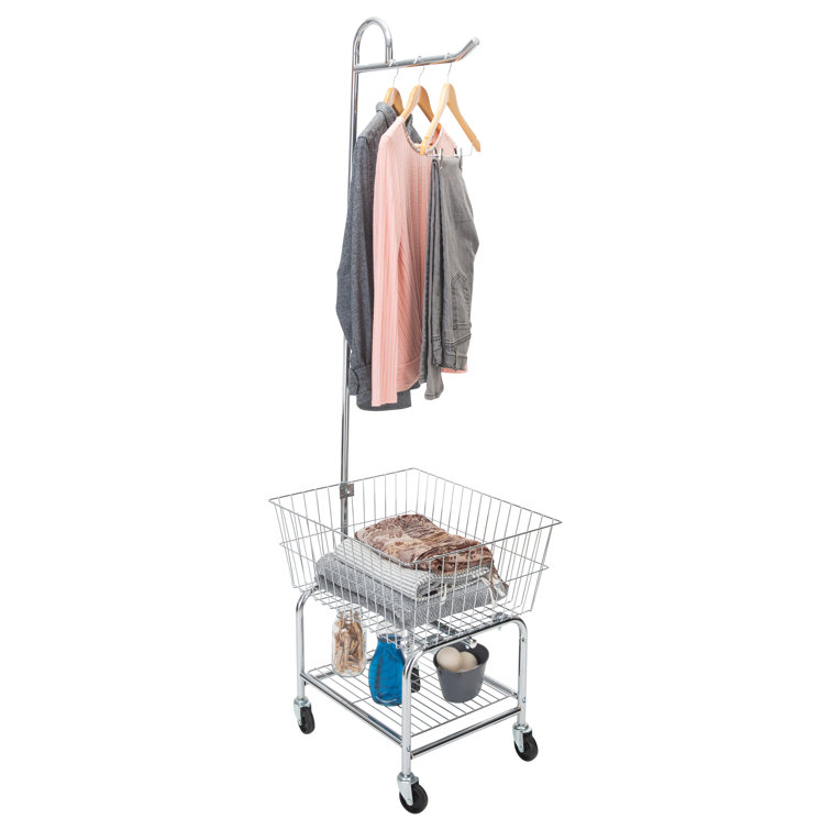 Symple Stuff Metal Rolling Drying Rack & Reviews | Wayfair