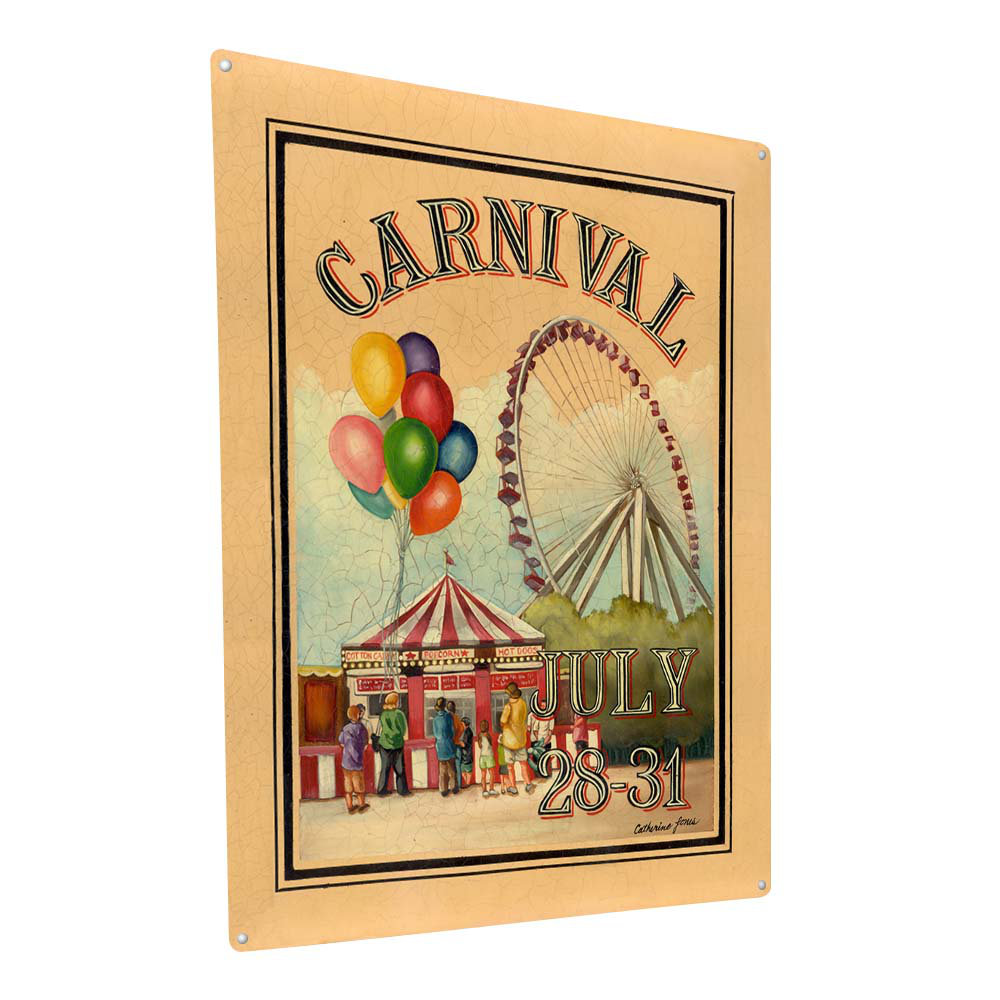 Trinx July Carnival Metal Sign - Wayfair Canada