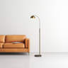 AllModern Badlingham 57.75" Arched/Arc Floor Lamp & Reviews | Wayfair