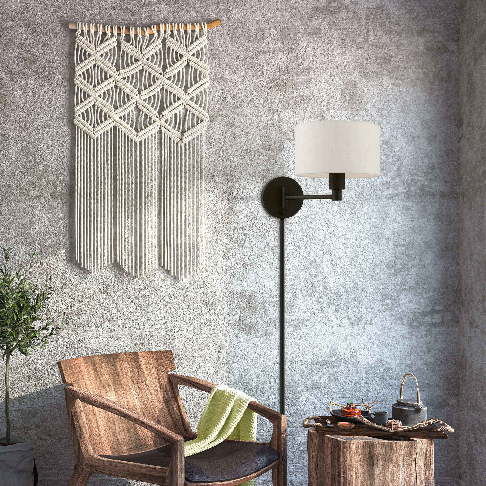 Willa Arlo™ Interiors Tyonna 1 - Light Dimmable Swing Arm & Reviews ...