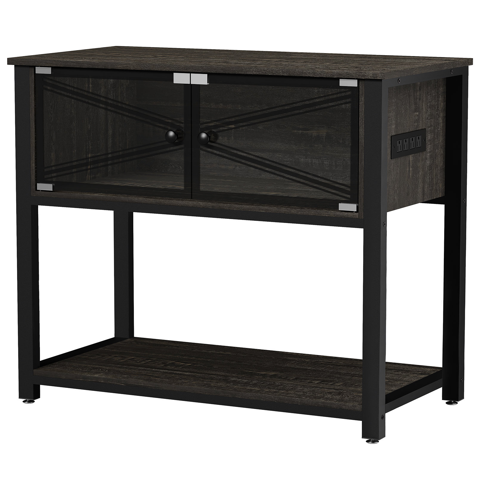 Archie & Oscar™ 40 Gallon Aquarium Stand With Storage And Built-In ...