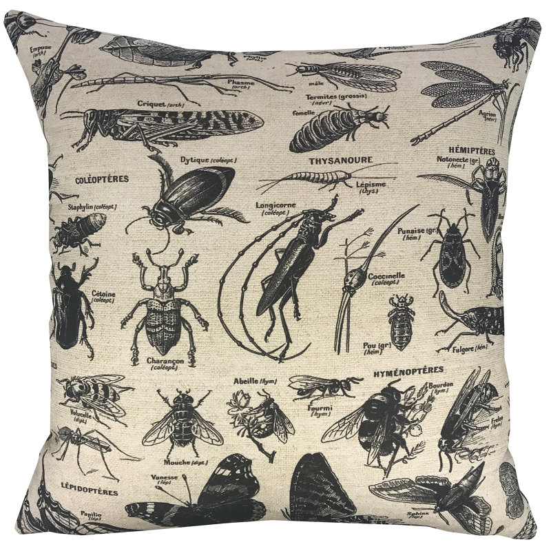 TheWatsonShop Bugs Throw Throw Pillow | Wayfair
