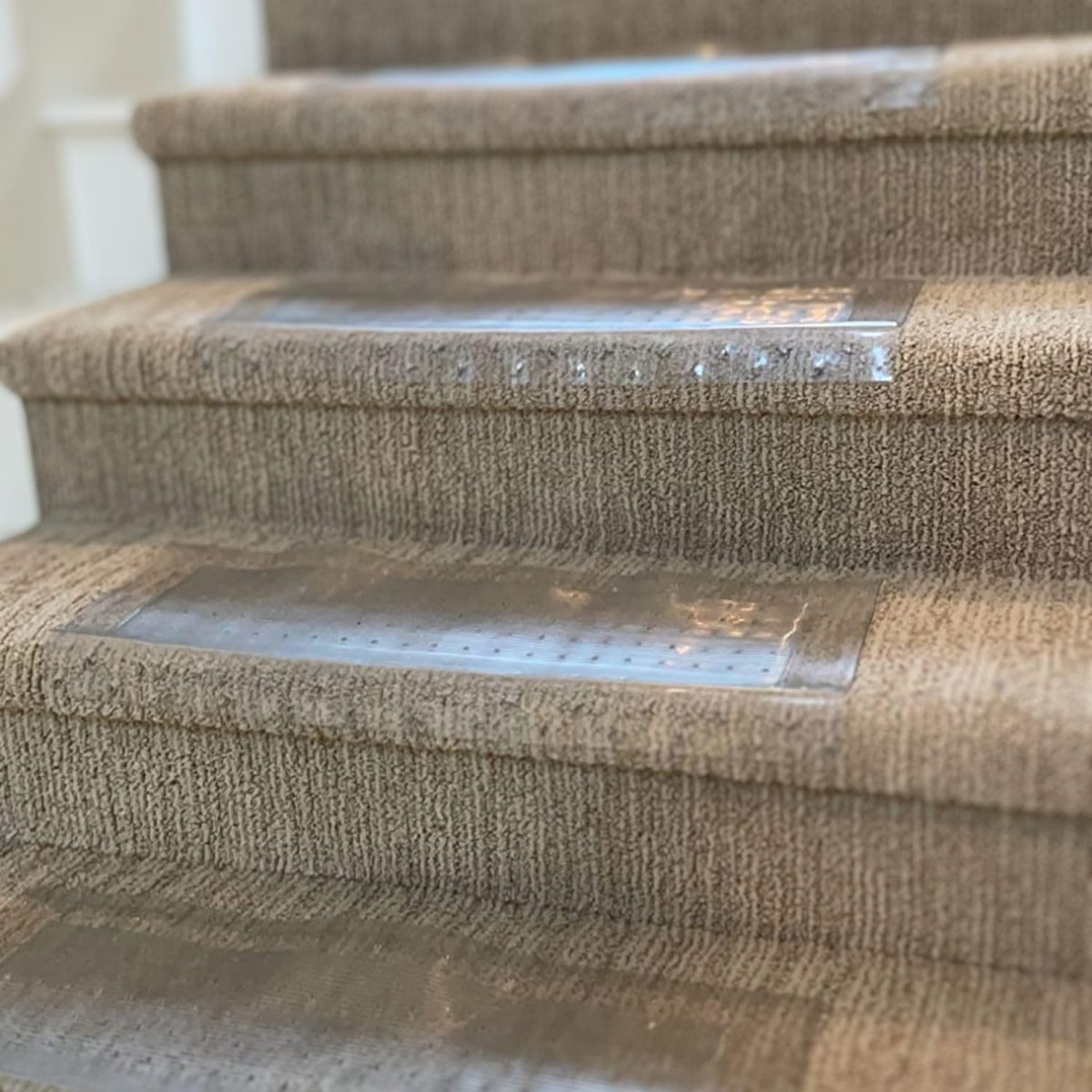 Symple Stuff Clear Stair Treads Carpet Protectors Set Of 2-24 X 8 ...