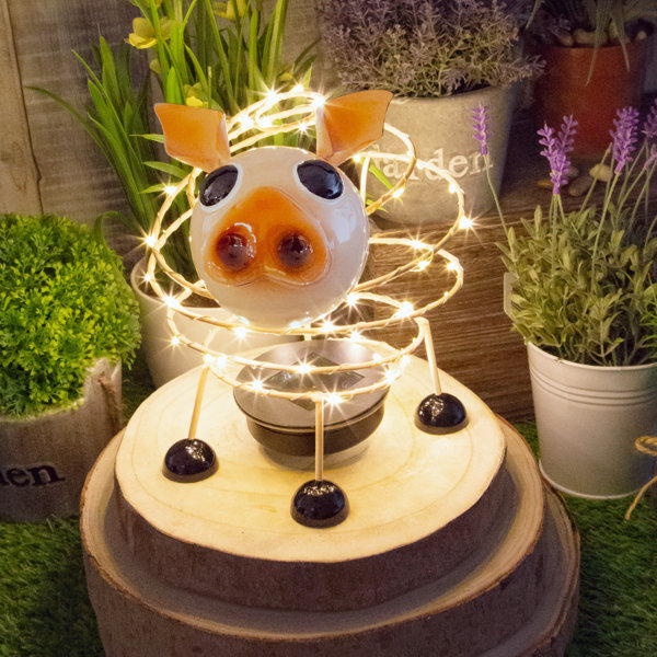 Rattan Solar Pigs | Wayfair.co.uk