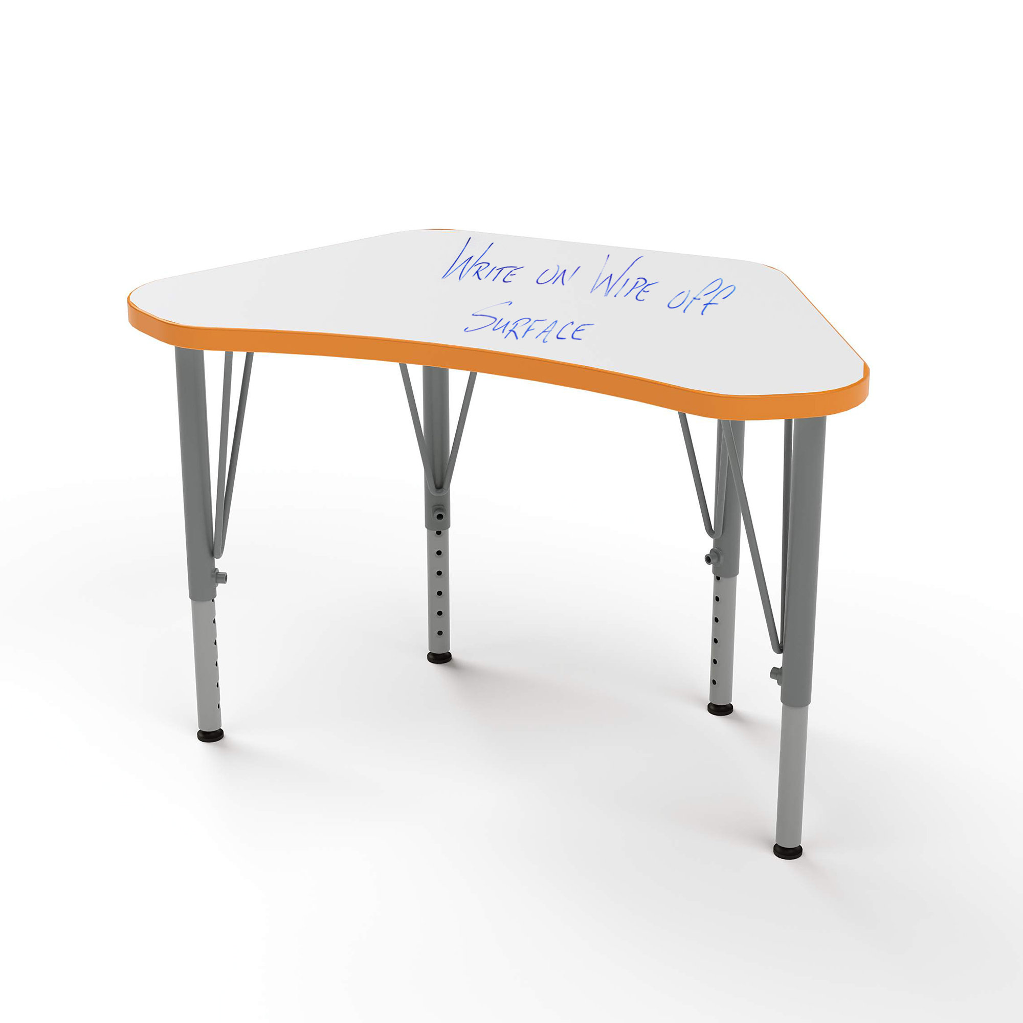 TotMate Versa Wing Desk, Large Manufactured Wood Adjustable Height ...