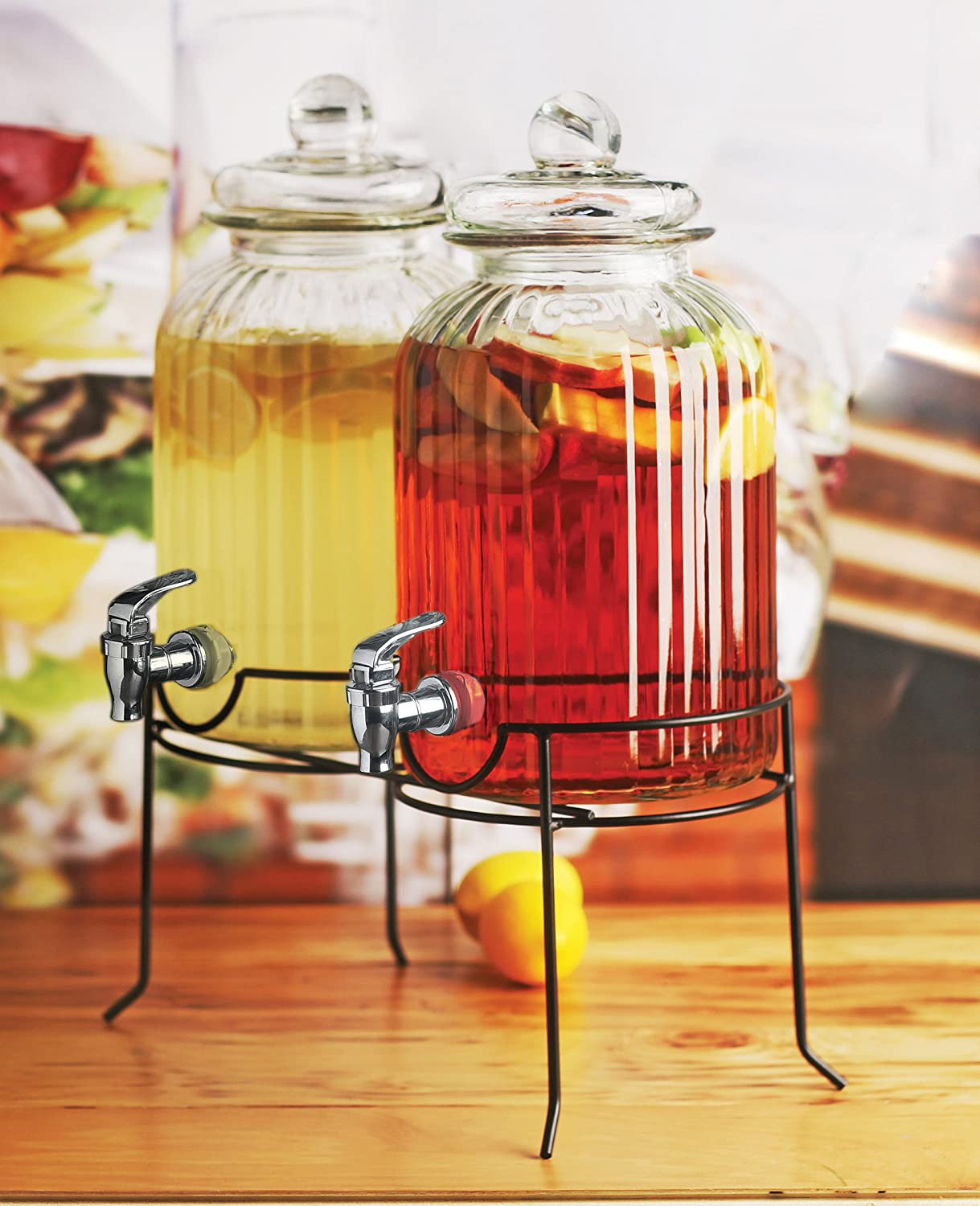 Red Barrel Studio® Izell 2 Piece Beverage Dispenser Set & Reviews | Wayfair