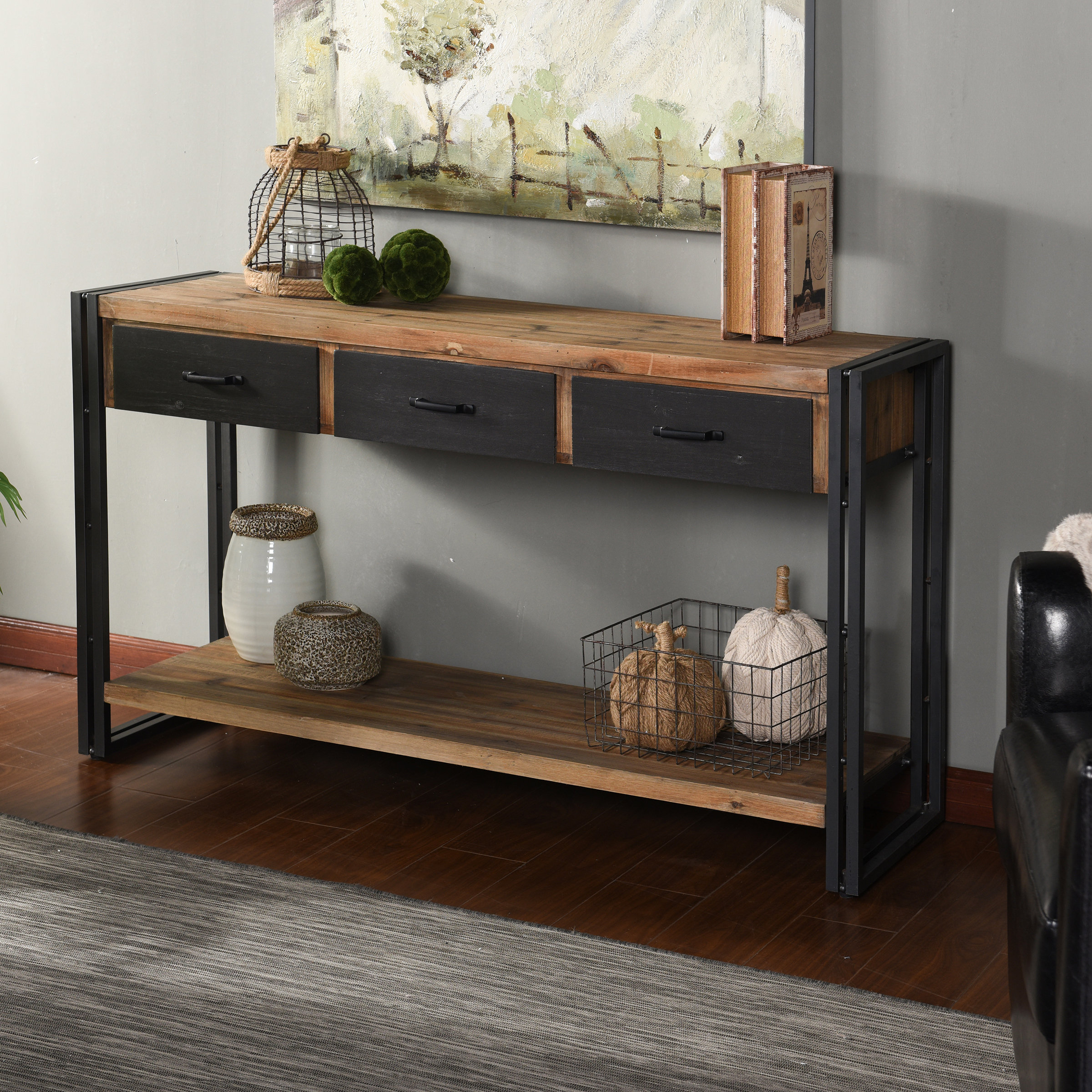 Steelside™ 55" Console Table & Reviews - Wayfair Canada