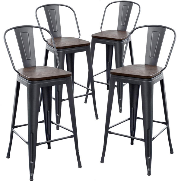 17 Stories Burney Counter & Bar Stool & Reviews | Wayfair
