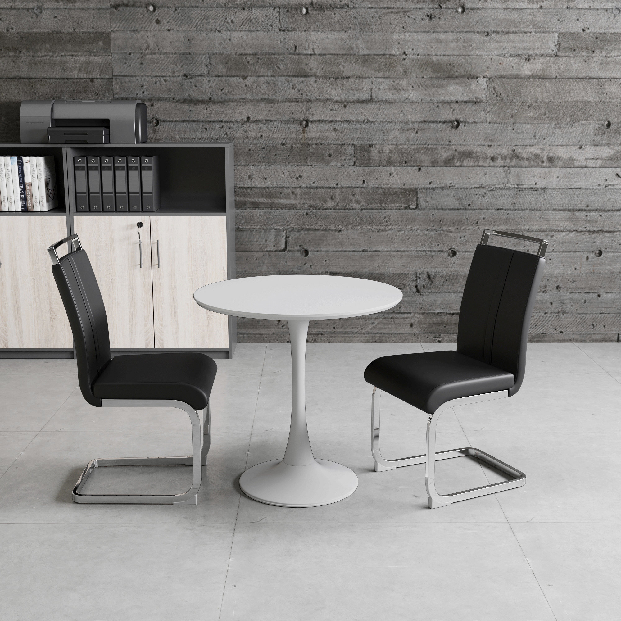 DAPPER DOODLES INC Circular Dining Table, Dining Table, Kitchen Dining ...