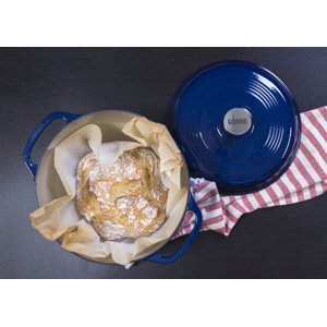 Lodge Enameled Cast Iron Dutch Oven & Reviews | Wayfair