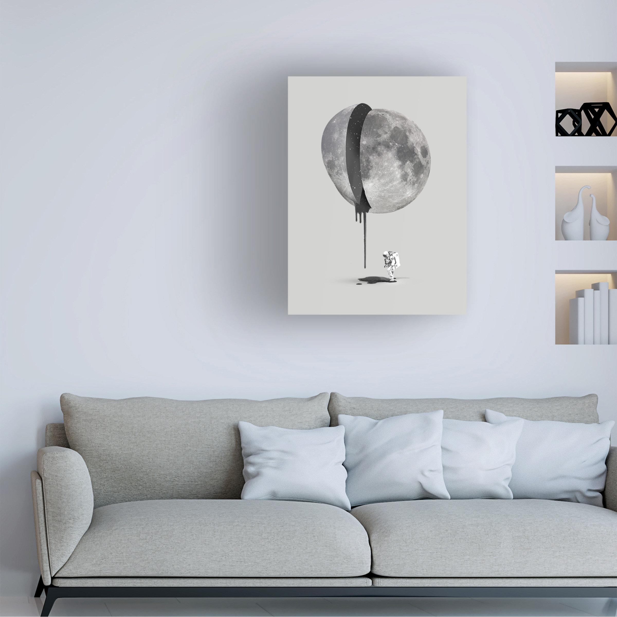 Ebern Designs Bleeding Moon | Wayfair