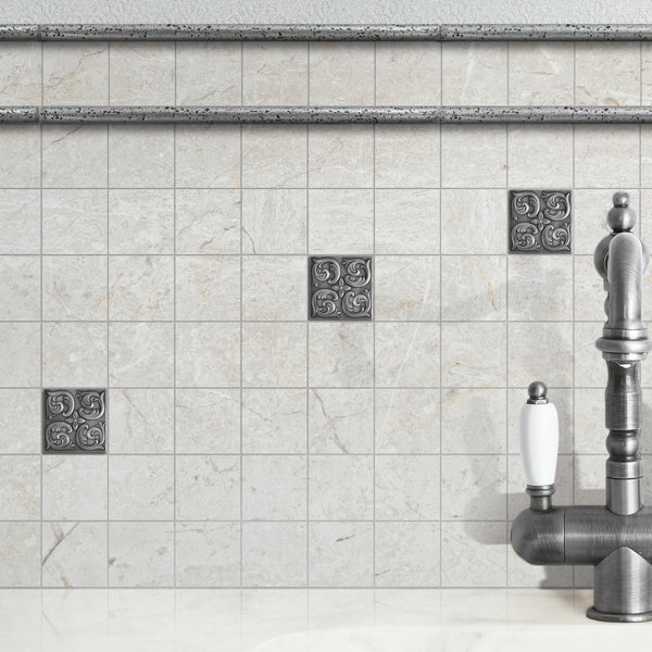 Nichetiles 2" x 2" Resin Decorative Accent Tile | Wayfair