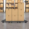 Ivy Bronx 6 Pcs Plastic Pallets, 6 Pcs Interlocking Storage Pallets ...