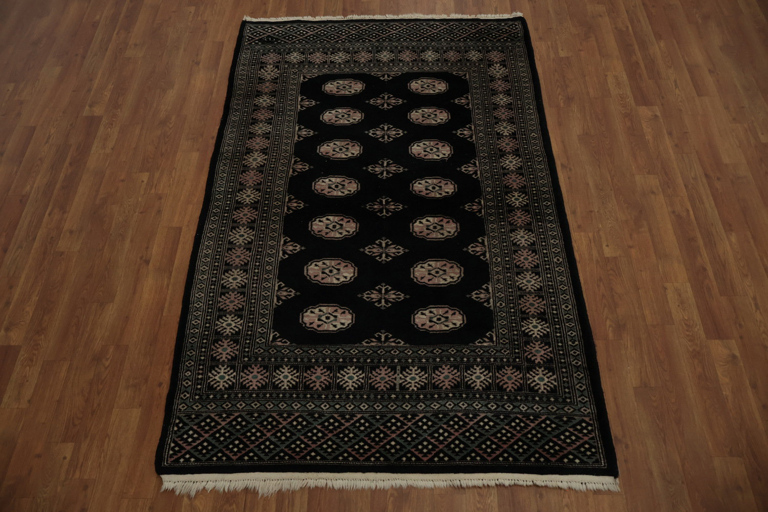 Bloomsbury Market Classic Dark Traditional Rug 4x7 with Detailed ...