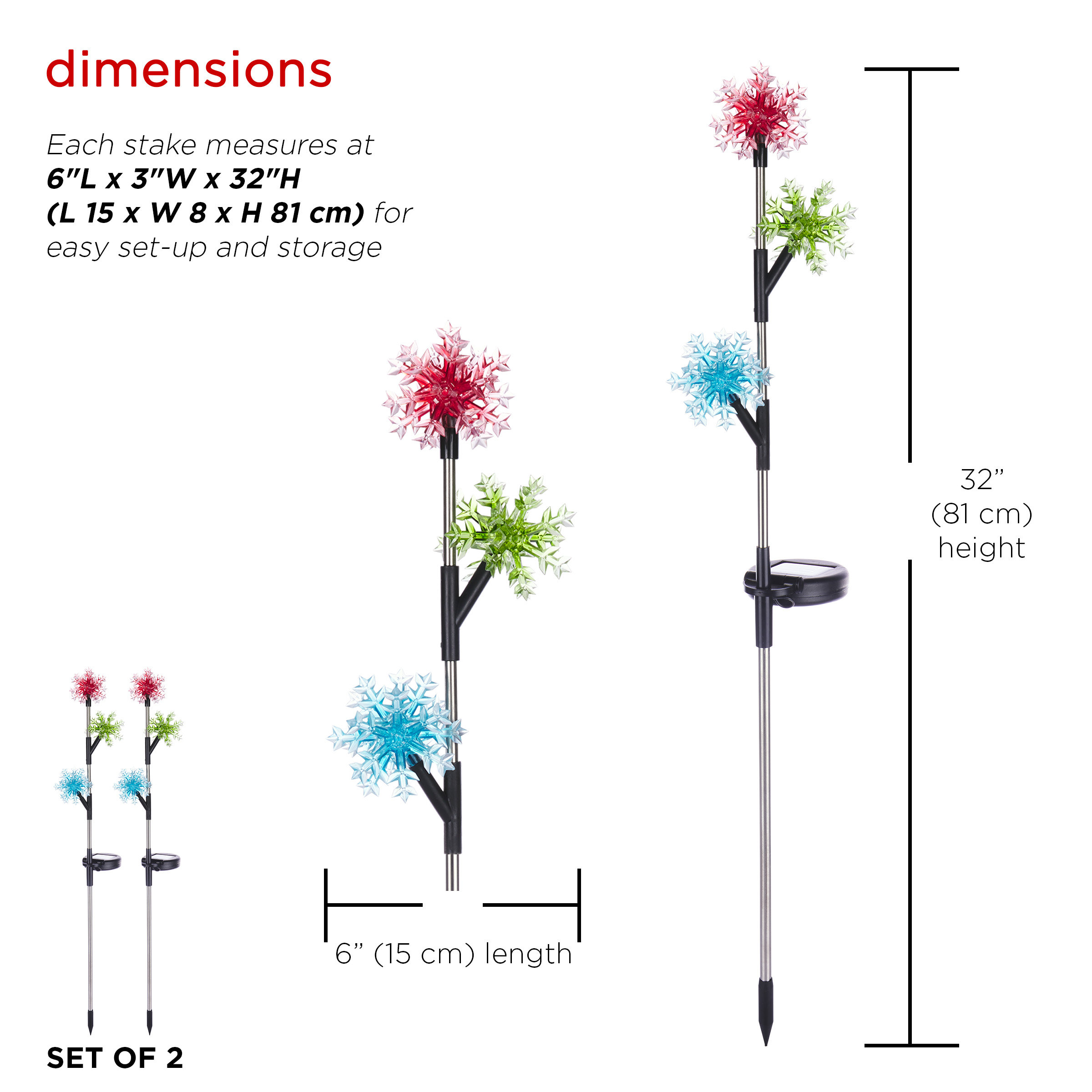 Mercury Row® Snowflake Garden Stake & Reviews | Wayfair